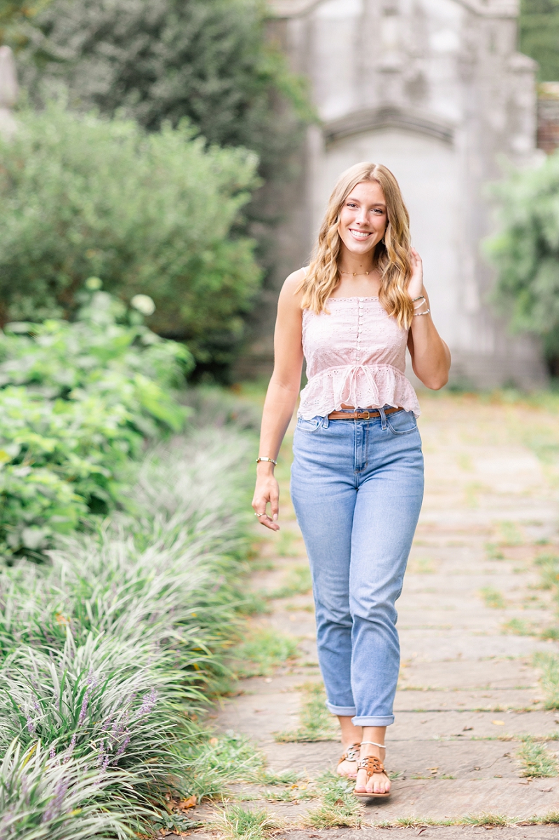 Pittsburgh Senior Photographer | Cate's Mellon Park Photos